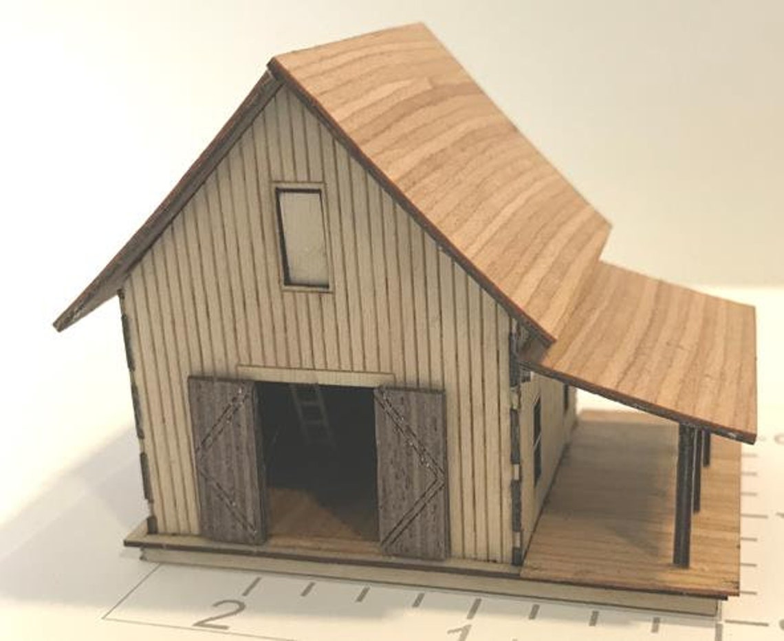 KIT 1:144 Scale Country Barn or Livery Stabe From 1886 Town | Etsy
