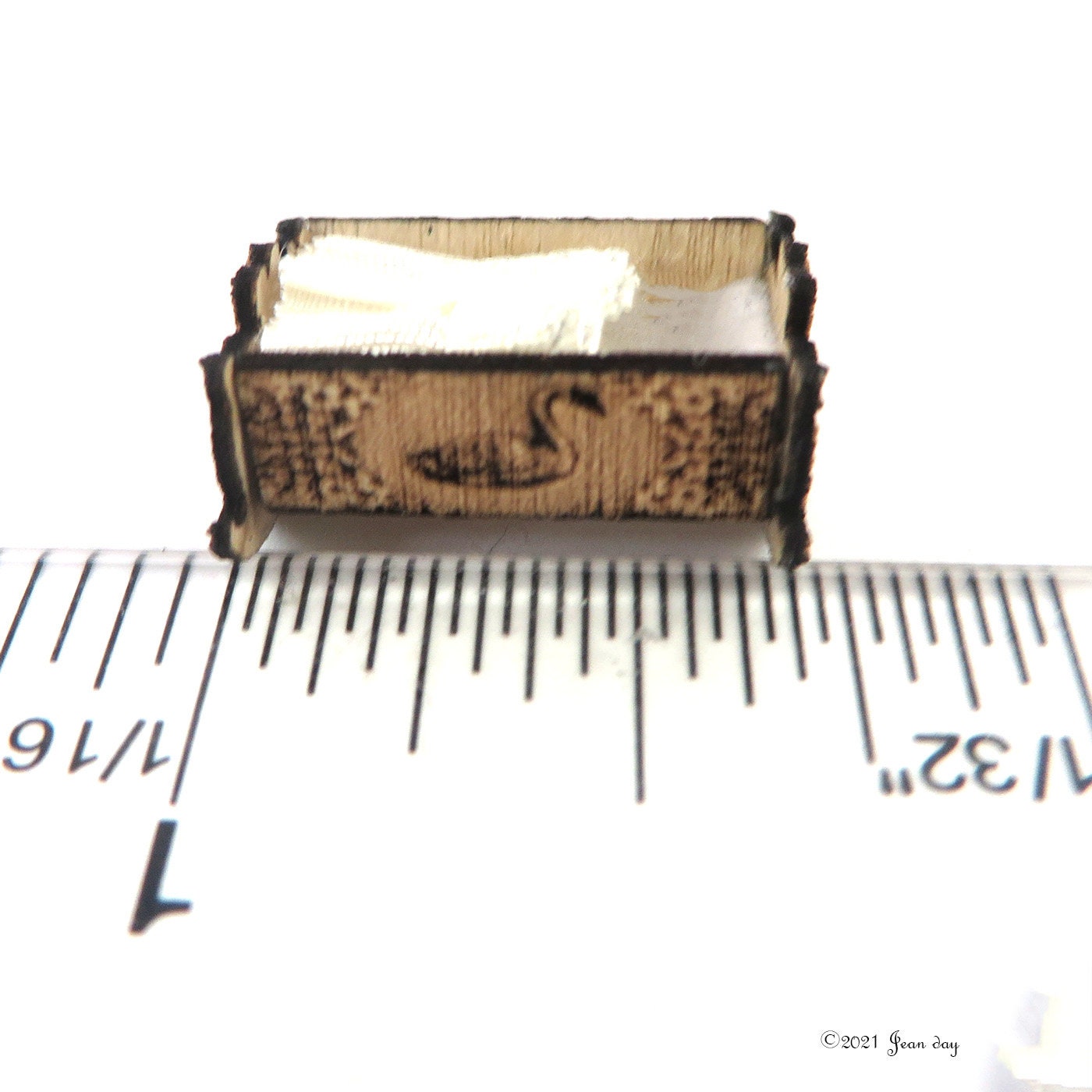 KIT French Swan Cradle Kit Laser Cut and Engraved 1/4 Inch | Etsy