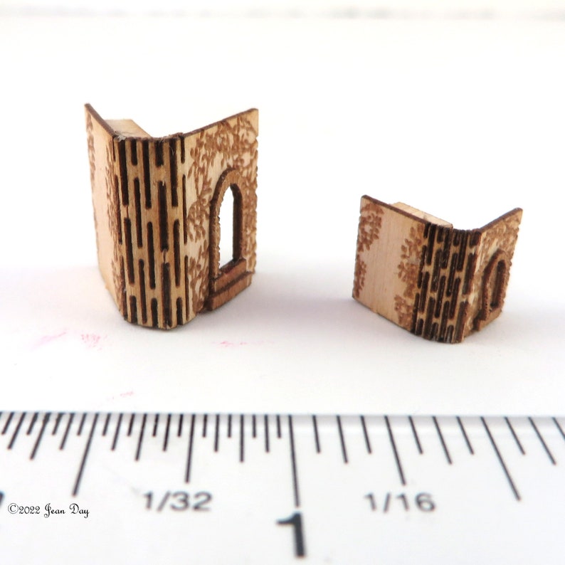 KIT Fairy Book Boxes Kit, Laser Cut and Engraved Twelfth Scale Books or ...