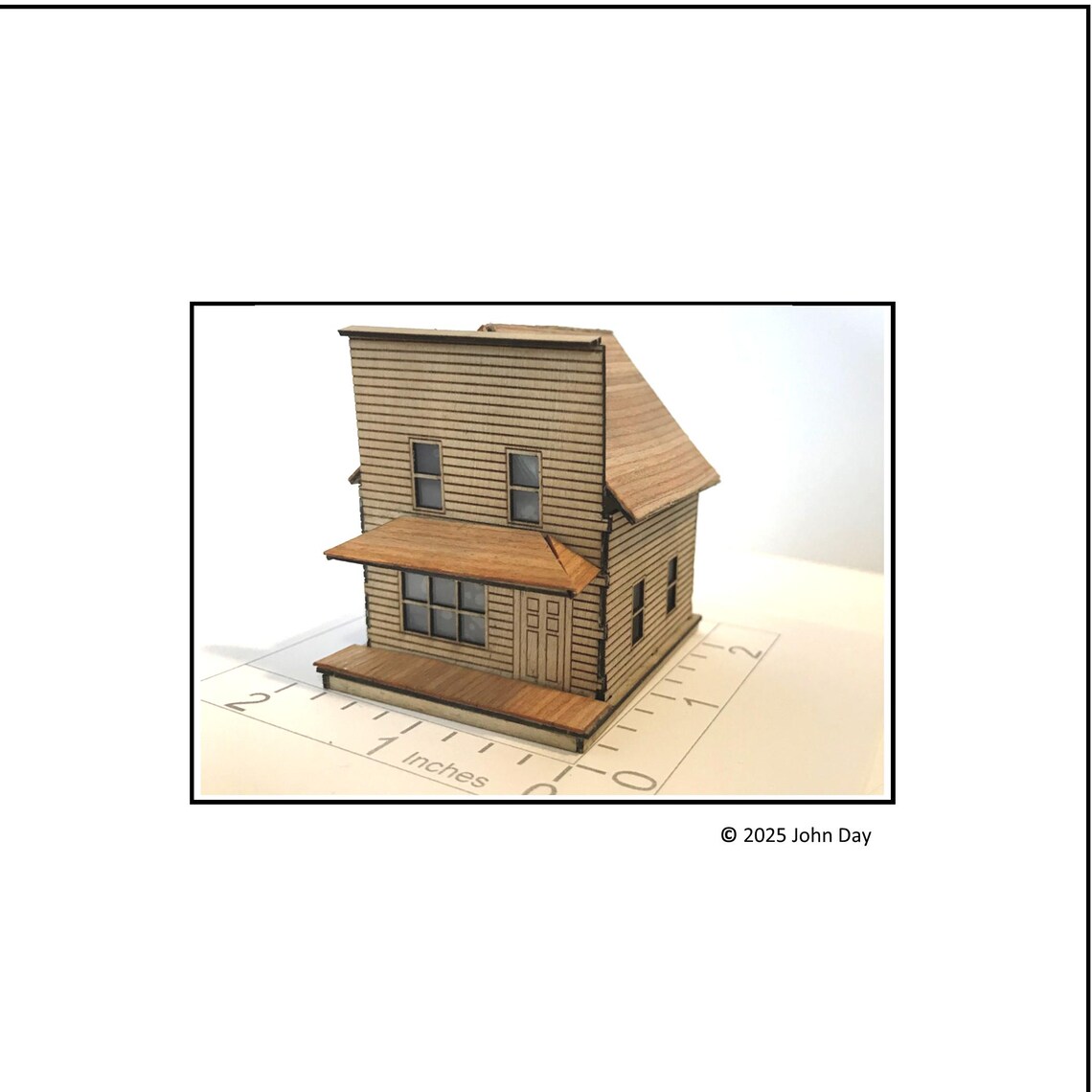 KIT 1:144 Scale, Store With False Front From 1886 Town Series Micro ...