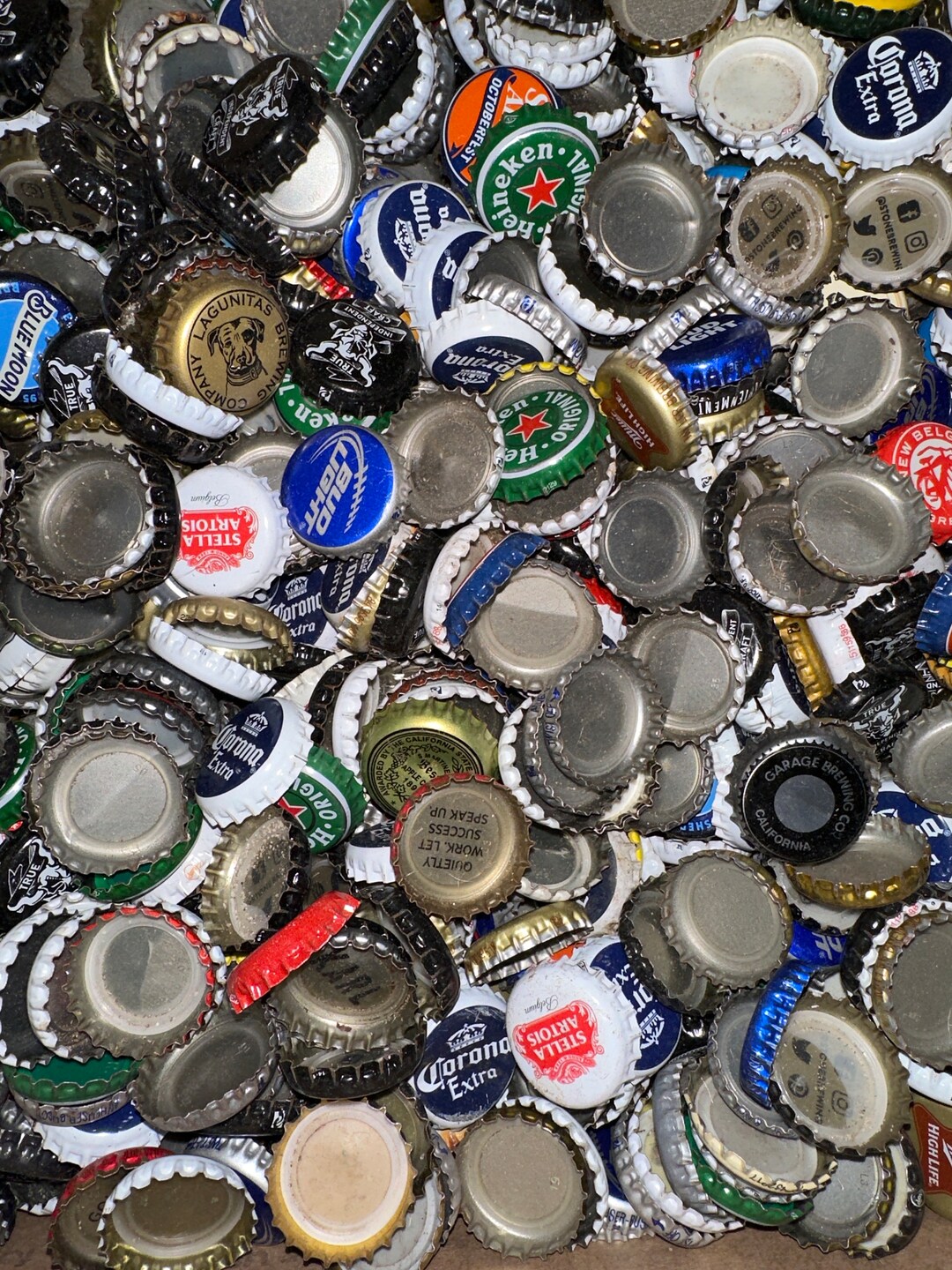 500 Random Bottle Caps Great for Crafts - Etsy