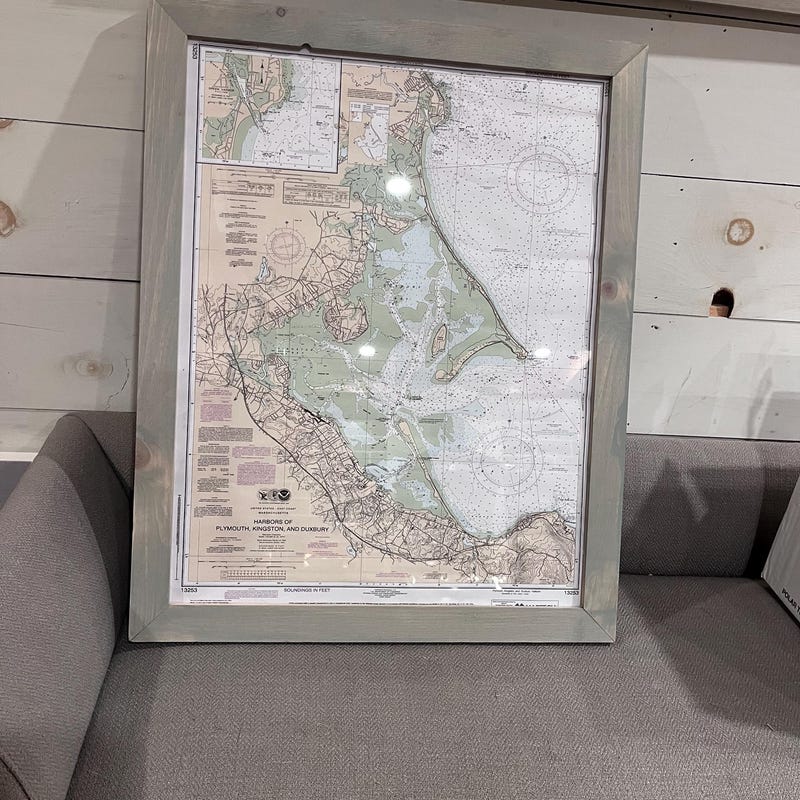 Nautical Chart - Etsy