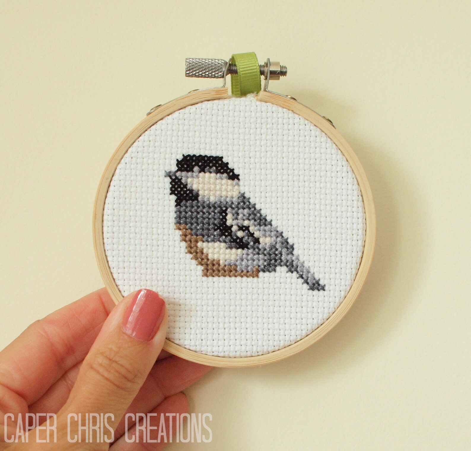 Chickadee Cross Stitch Pattern Pdf Easy DIY Bird Lover Gift - Etsy