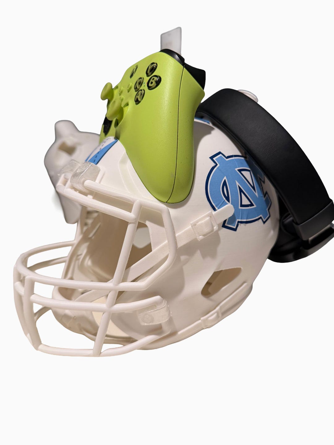 Xbox Controller & Headset Stand (3D Printed) Football Helmet - UNC ...