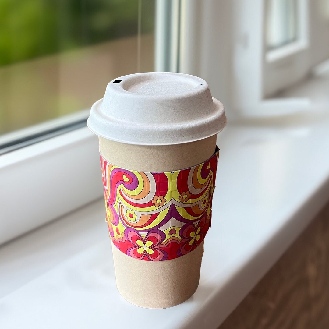 Cute and Funky Coffee Sleeves-paper Coffee Insulators Beverage Sleeves ...