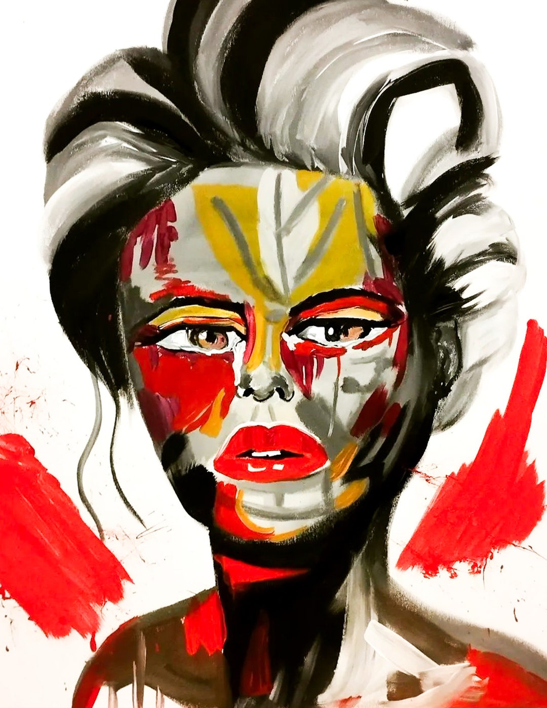 Beautiful Acrylic Paint Paiting Made for Order, Paitings on Canvas ...