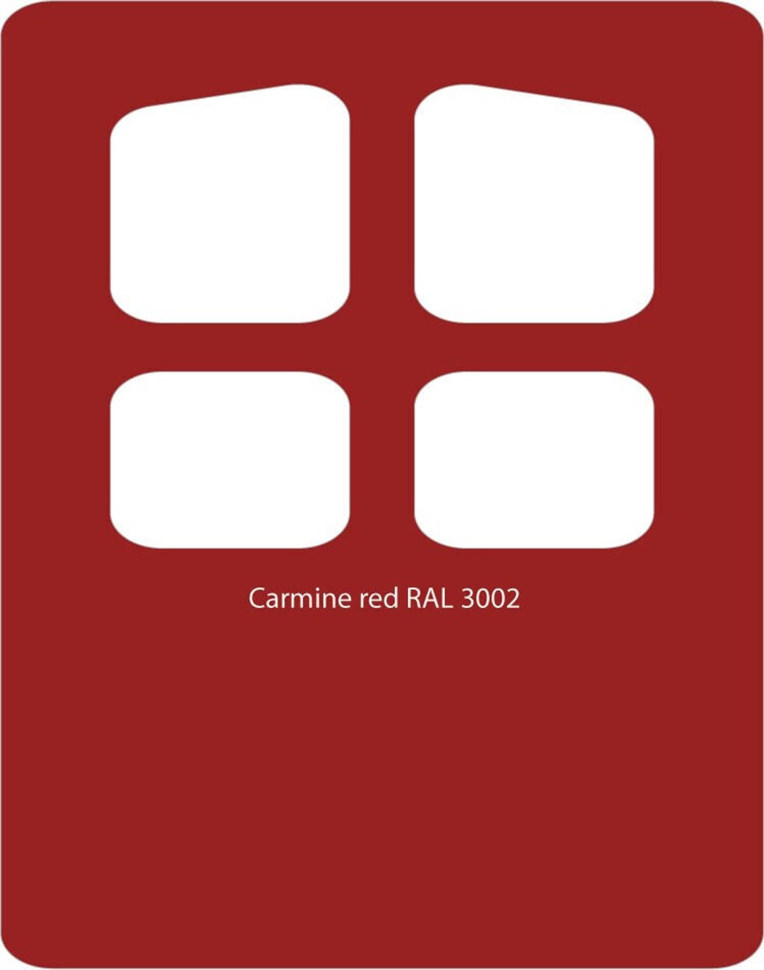 RAL 3002 Carmine Red 2k Acrylic Spray Paint 400ml High Gloss, Satin or ...
