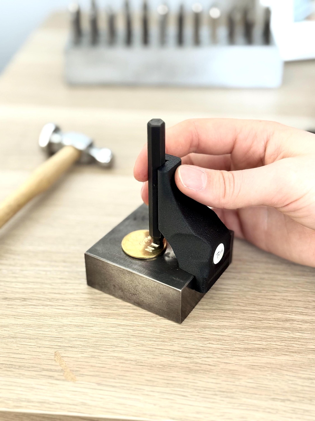 Metal Stamping Tool for Straight Lines – Magnetic – Letter-liner - Etsy