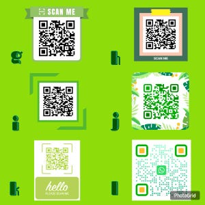 WHATSAPP QR STICKERS Matte Sticker Sheets Round Cut Squares 1" 2" 3" 4 ...