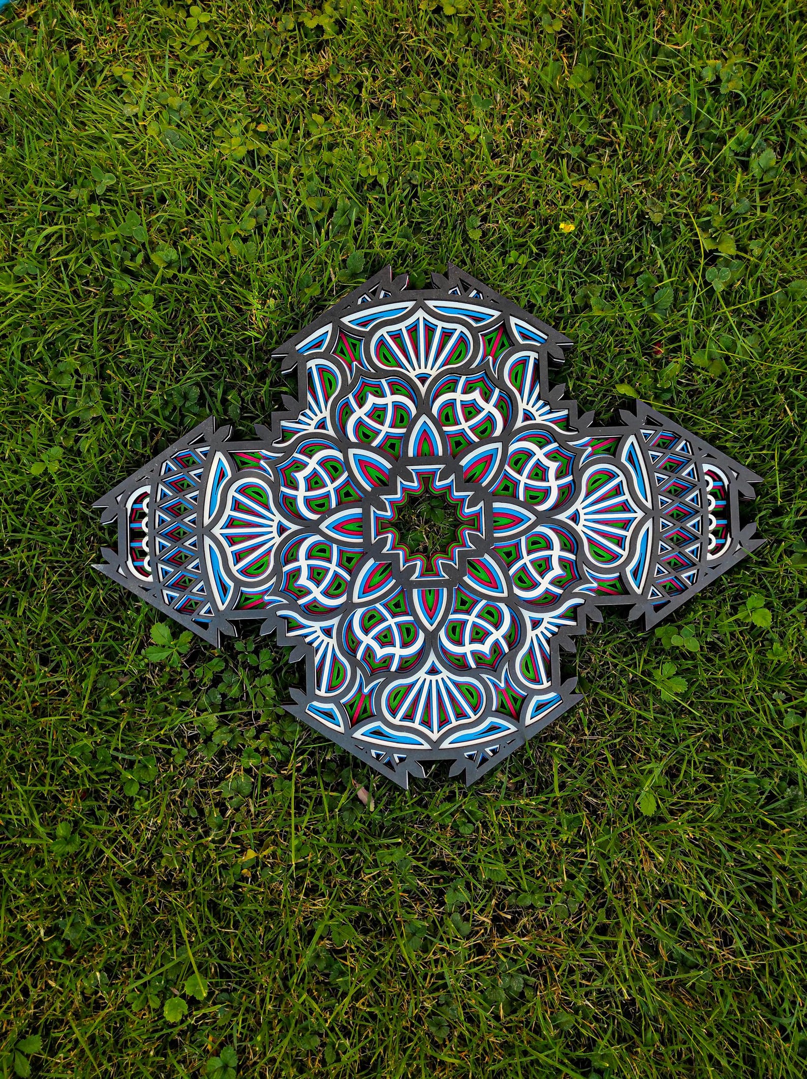 Mandala, Multilayer Layer Design, Multilayer, Decoration, Art, Dfx, Svg ...