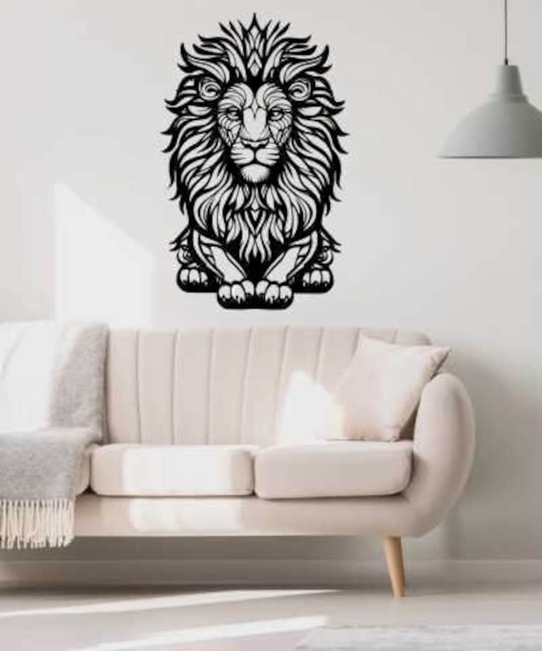 Lion/ Lion Body/ Laser File/ Cutting File/ Wall Art/ Wall Decoration ...