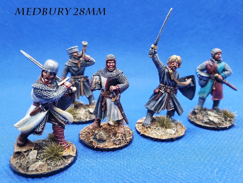 Pro Painted Medieval Army 28mm Miniatures. - Etsy