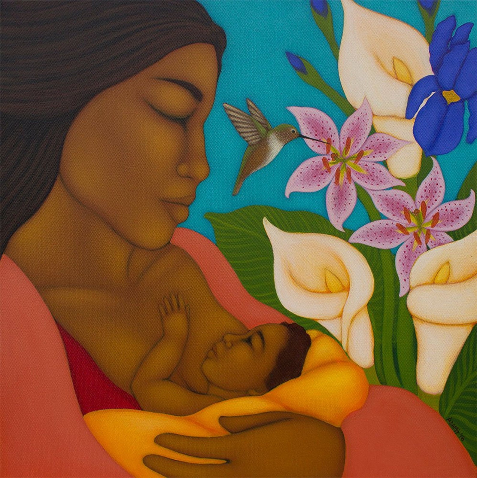Nursing Mother Midwifery and Doula Wall Art Pregnancy Childbirth Clinic ...