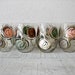 Stemless Wine Glasses Hand Painted Green, Peach, Sienna Swirl Design - Etsy
