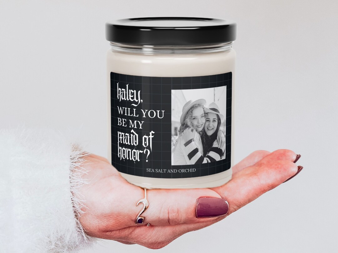 Emo Phase Nostalgia Candle: Maid of Honor Proposal Gift - Etsy
