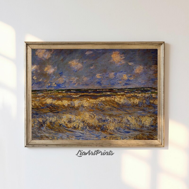 Impressionist Ocean - Etsy