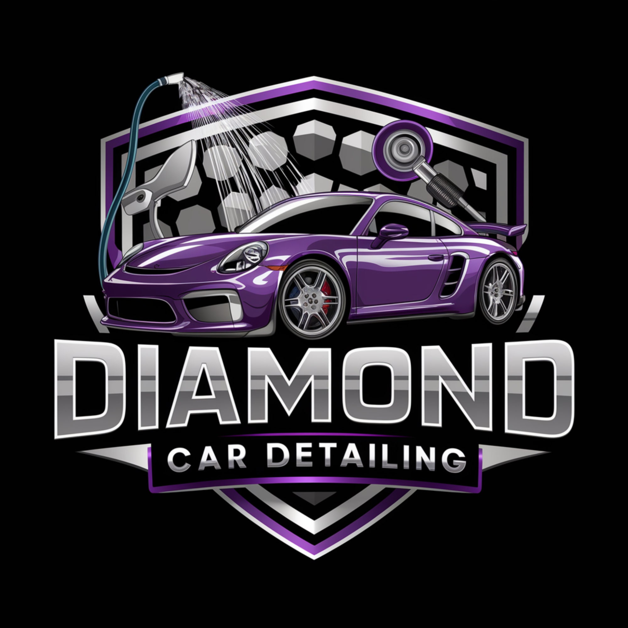 Custom Car Detailing Logo Auto Detailing Logo Car Repair Logo Vehicle ...