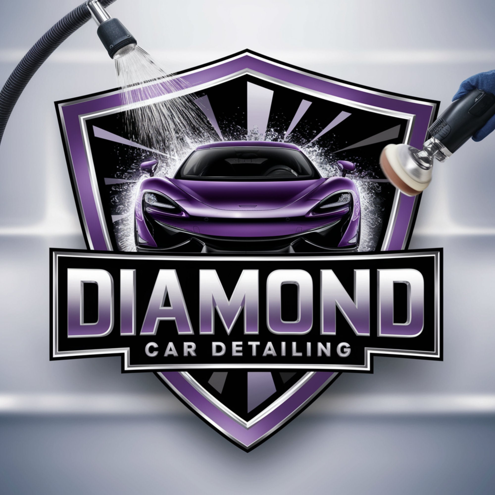 Custom Car Detailing Logo Auto Detailing Logo Car Repair Logo Vehicle ...