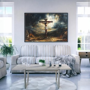Jesus Wall Decor Print, Religious Gift Idea, Christian Artwork ...