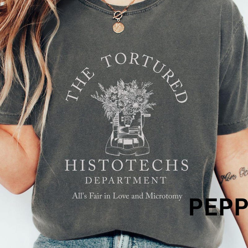 Histology Technician Tshirt - Etsy