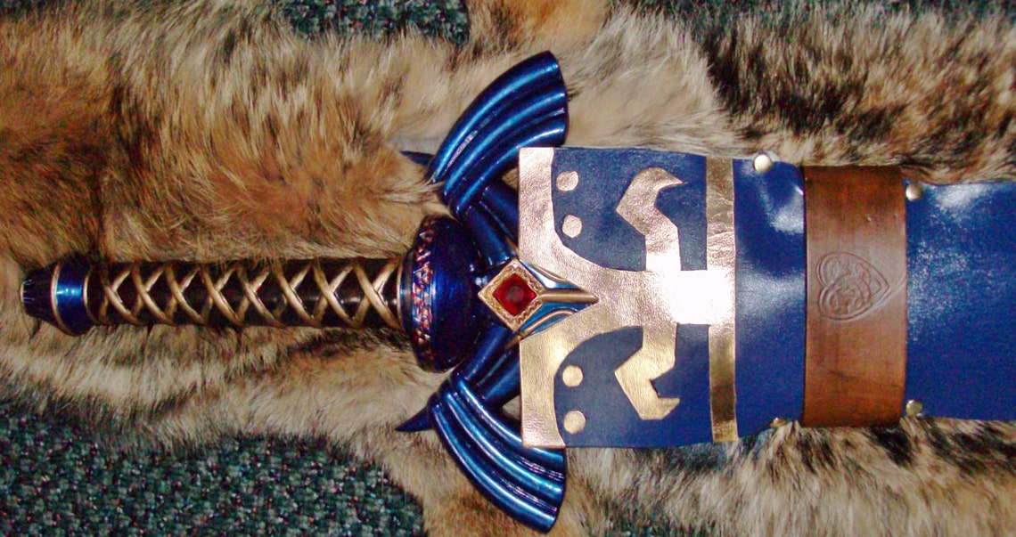 Leather Master Sword Sheath - Etsy