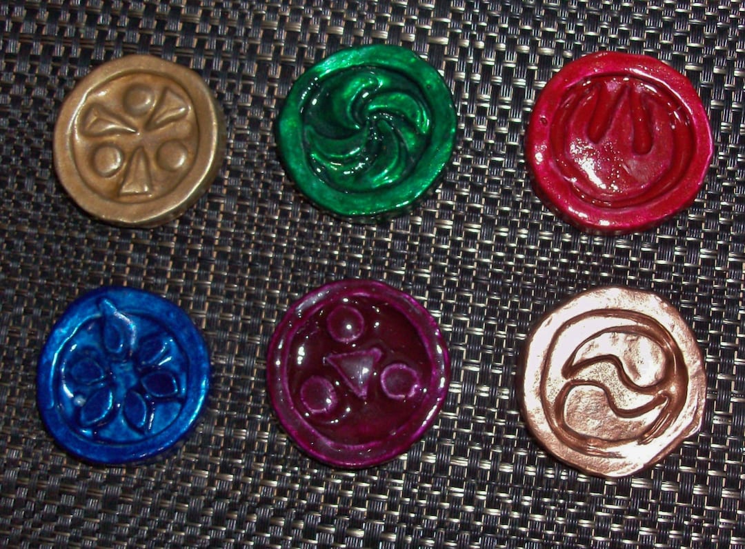 Custom Set of Six Legend of Zelda Oot Medallions - Etsy