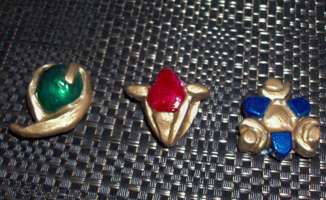 Custom Legend of Zelda Oot Spiritual Stones/temple Jewels - Etsy New ...