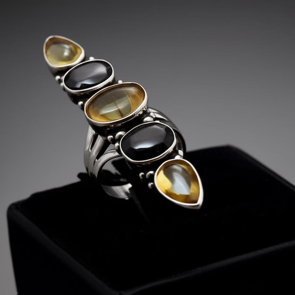 Unusual Silver Ring - Etsy