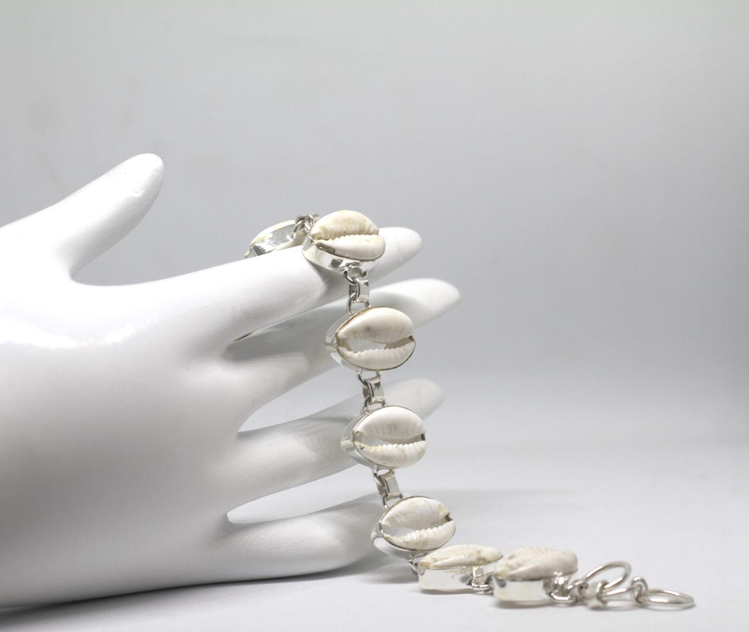 Cowry Shell Bracelet |cowry Shells |shell Bracelet | White Shell ...