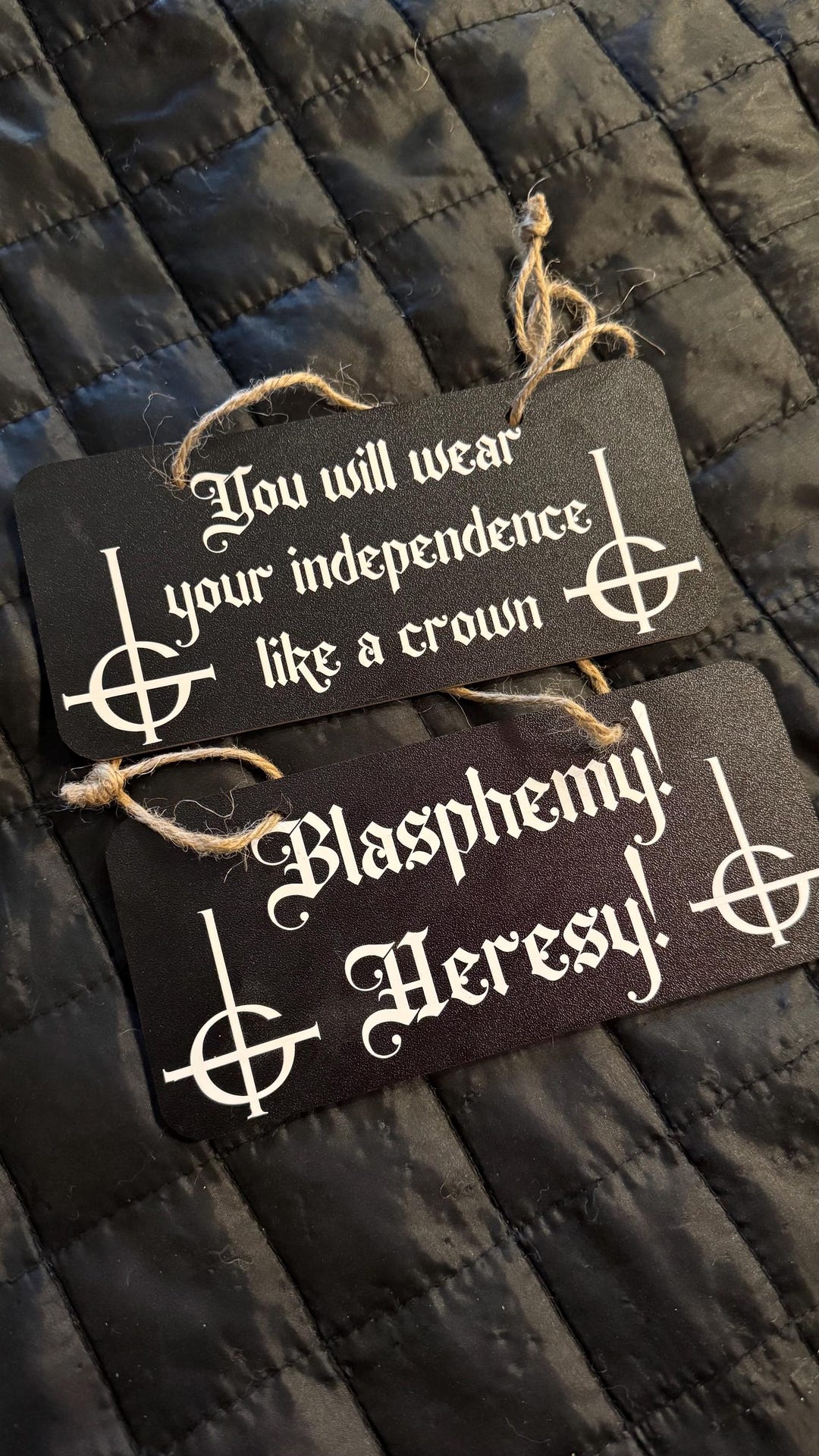 Ghost BC Inspired Wall Plaques | Satanized | From the Pinnacle to the ...