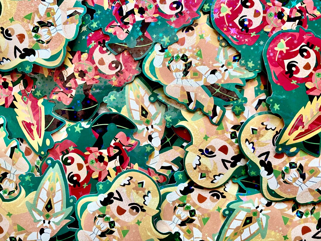 Pyra and Mythra Stickers - Etsy