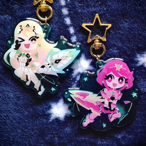Pyra and Mythra Acrylic Charms - Etsy