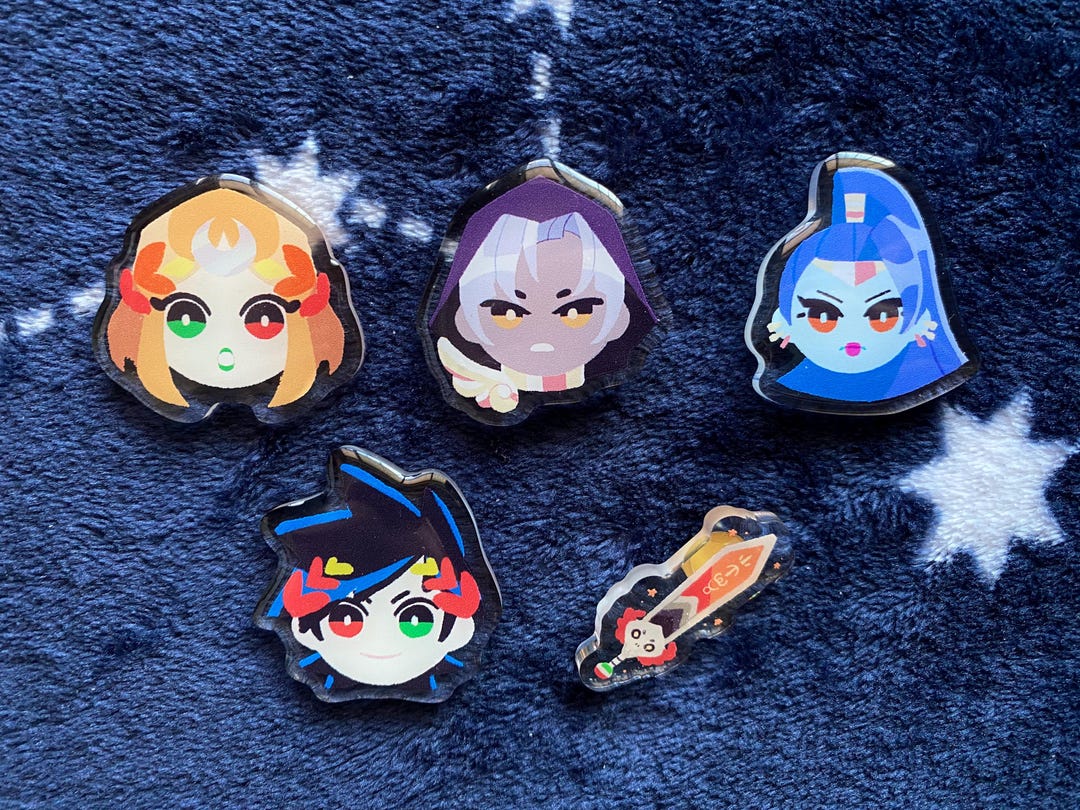 Hades Acrylic Pins - Etsy