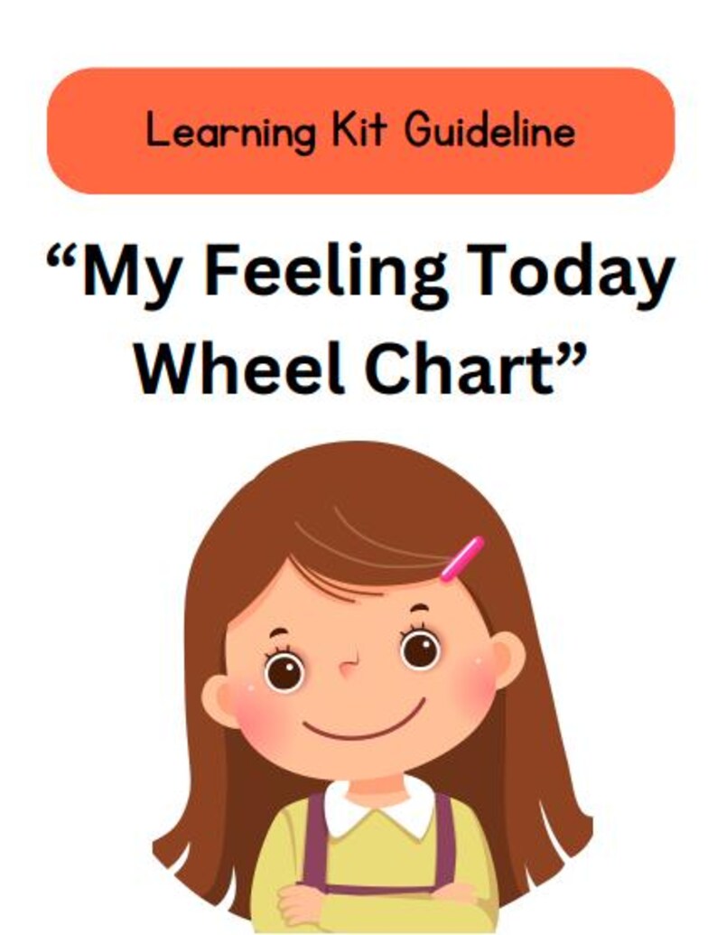 Preschool Wheel Chart 'my Feeling Today - Boy & Girl' - Etsy