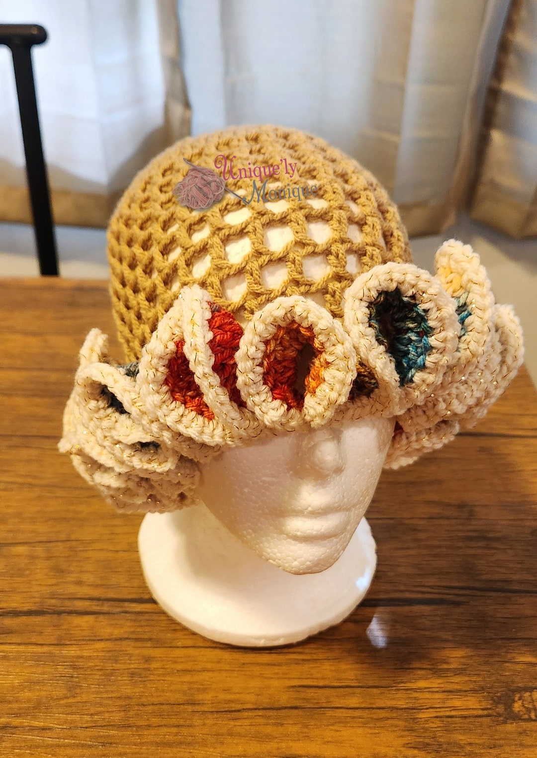 Mesh Ruffle Hat (adult) - Etsy