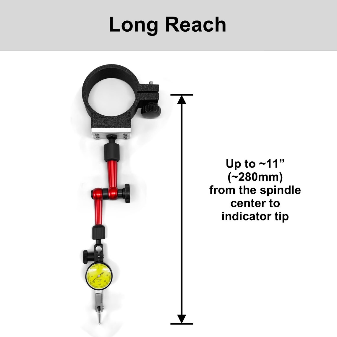 CNC Dial Test Indicator Holder Mount & Arm for CNC Routers and Mills - Etsy