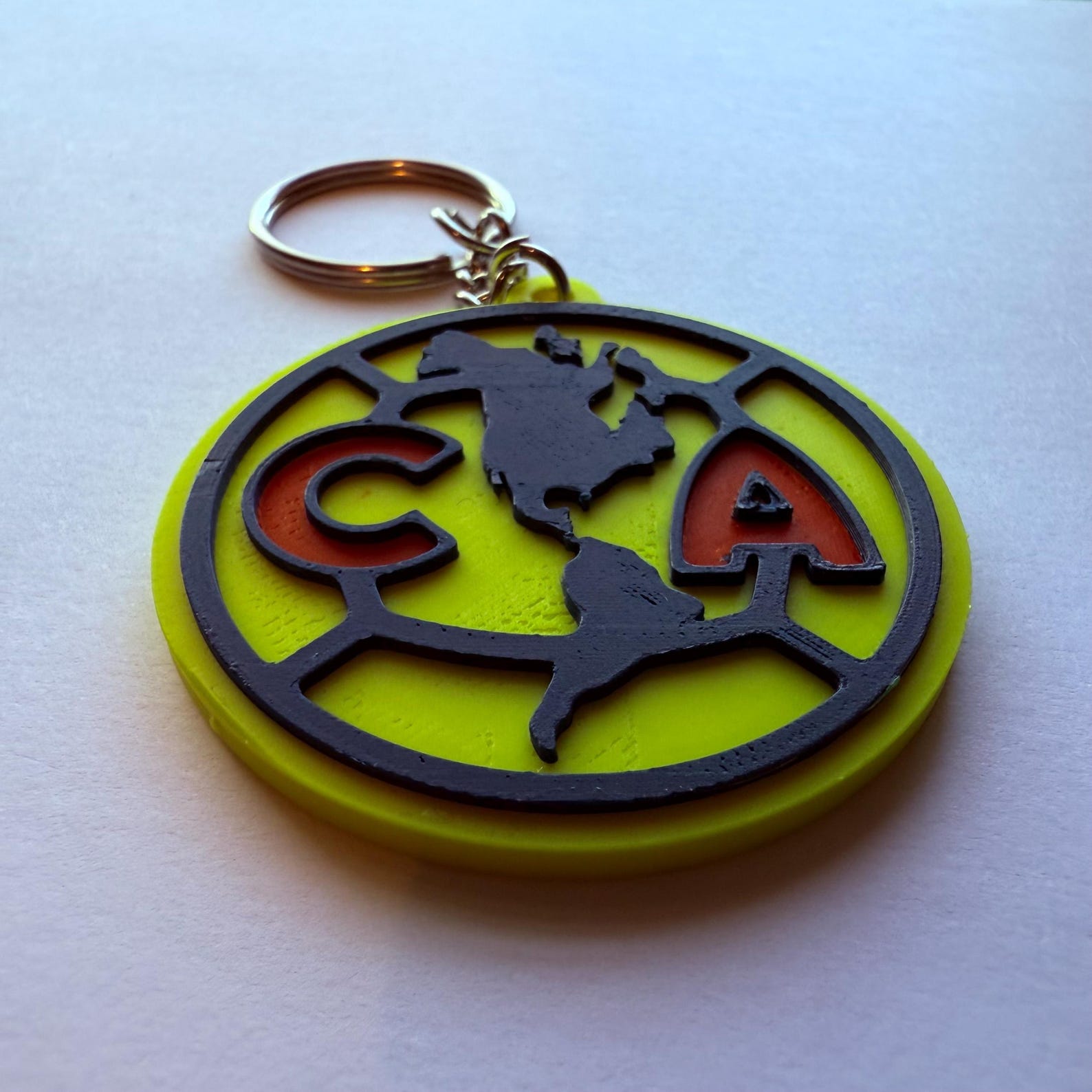 Club América Tricampeón Double Sided Soccer Futbol Liga Mx Keychain ...