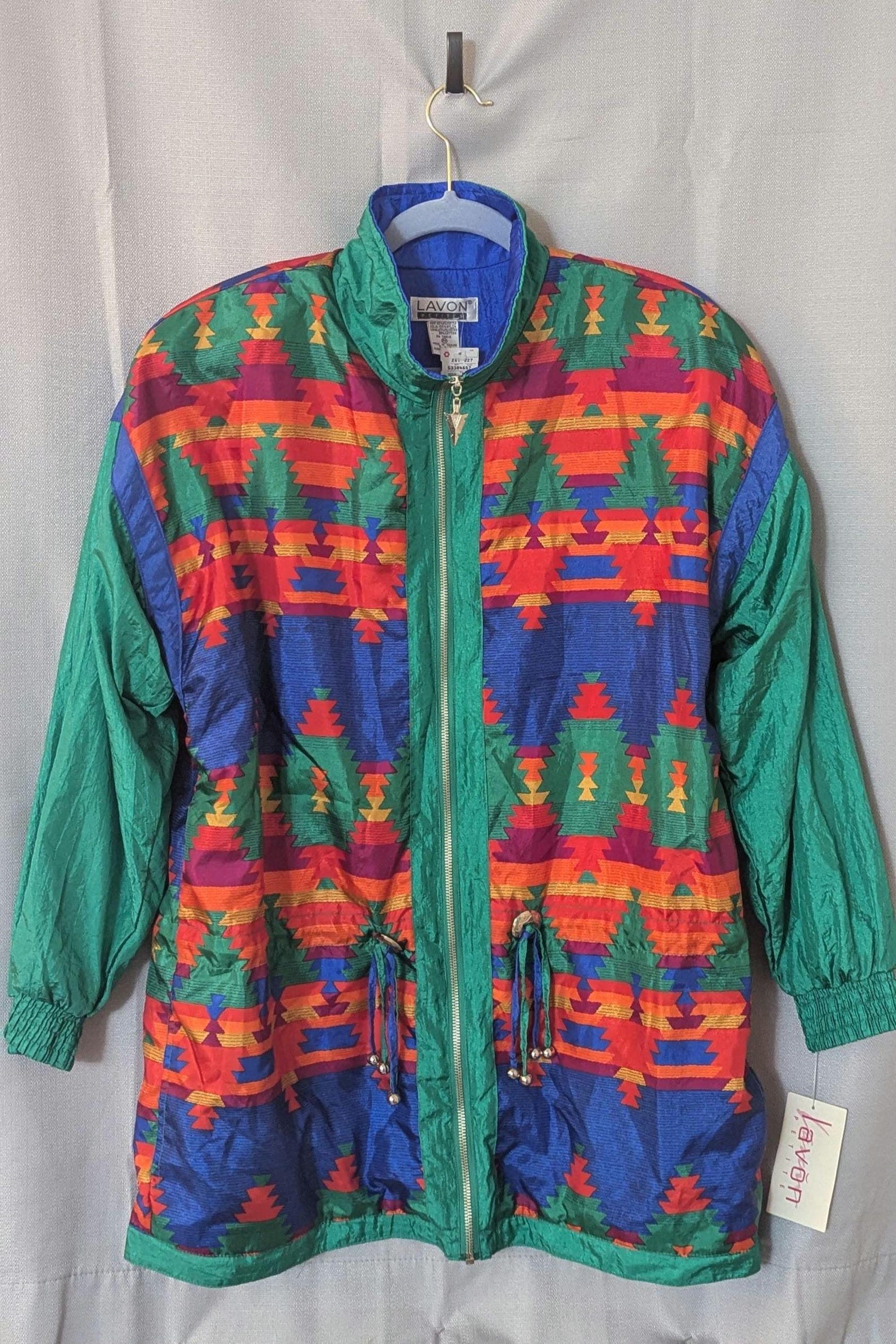 NWT 1990s Lavon Windbreaker Spring Jacket PM - Etsy