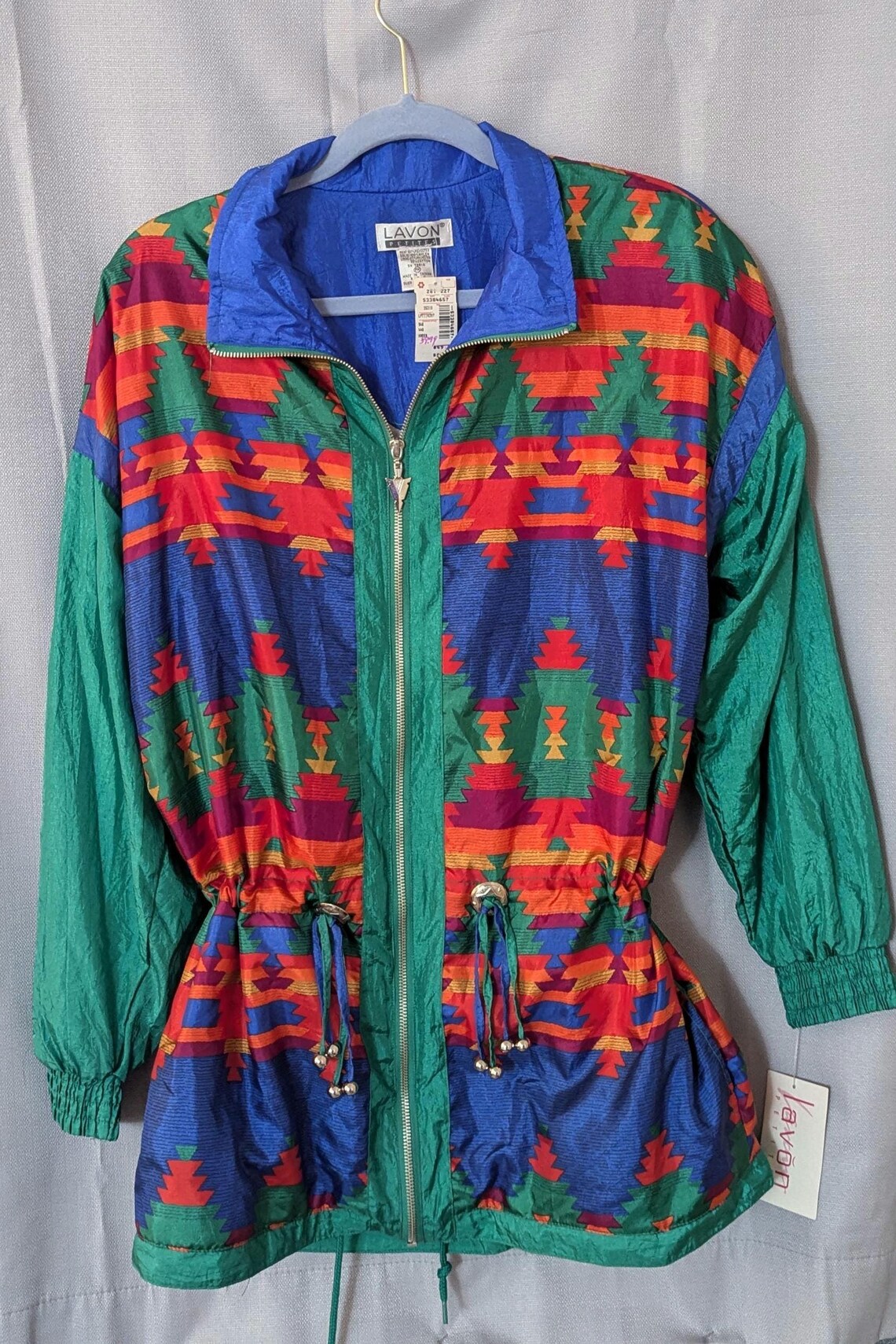 NWT 1990s Lavon Windbreaker Spring Jacket PM - Etsy