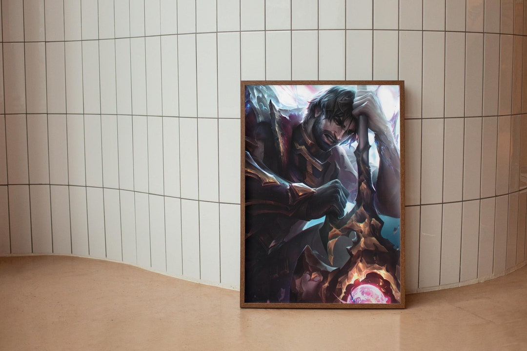 Arcane Poster, Arcane Wall Art, Jayce Poster, League of Legends Art ...