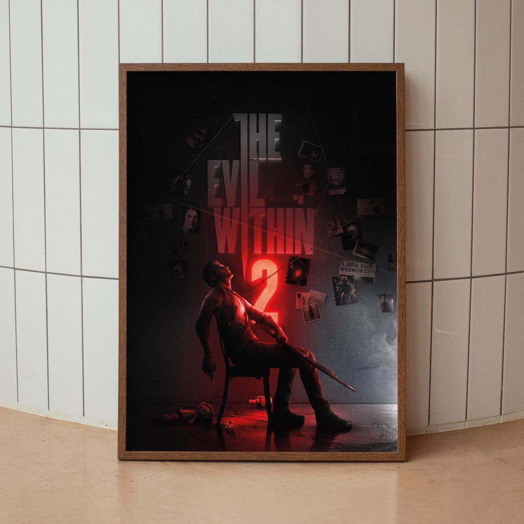 The Evil Within 2 Poster, the Evil Within, Sebastian Castellanos Wall ...