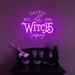 Salem Witch Company Neon Sign,vintage Salem Neon Sign, Room Decor Sign ...