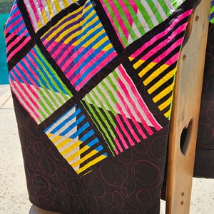 Modern Geometric Interleave Diamond Quilt Pattern, PDF Digital Download ...