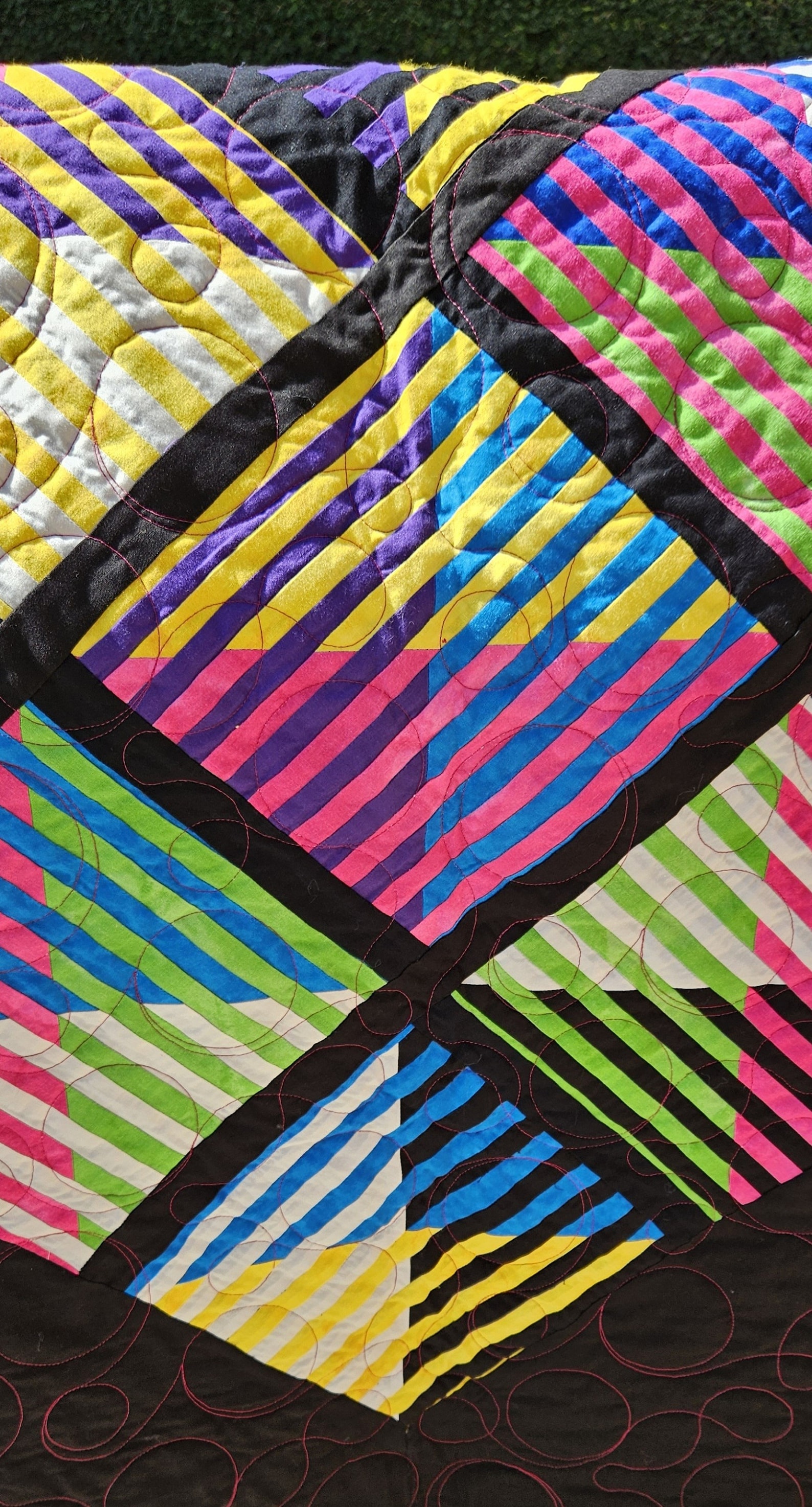 Modern Geometric Interleave Diamond Quilt Pattern, PDF Digital Download ...