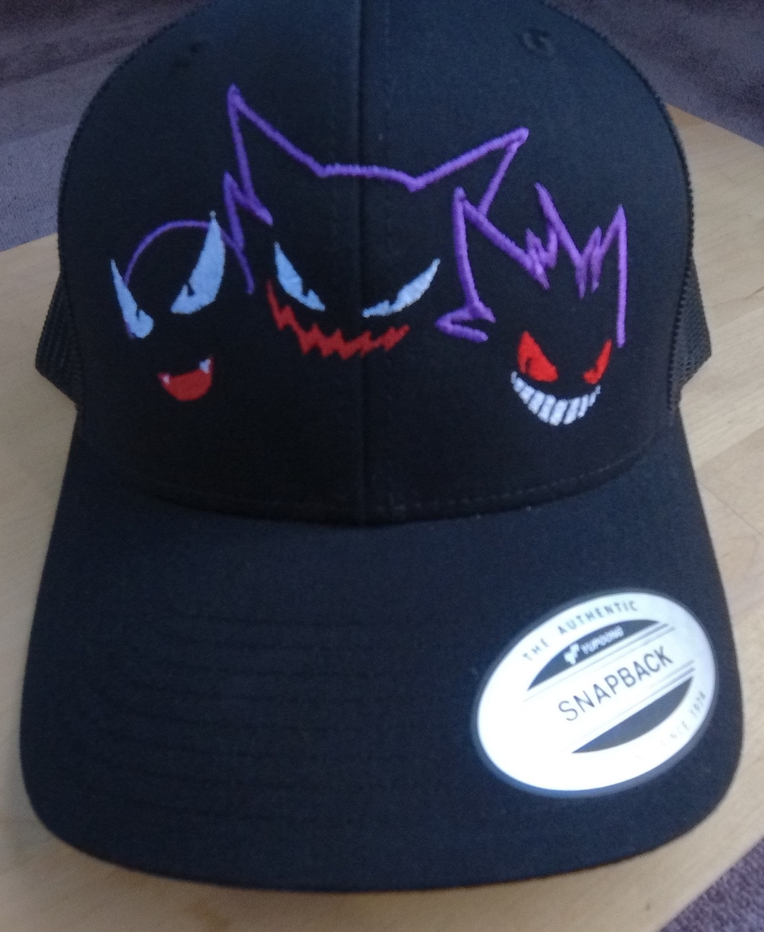 Custom Embroidered Character Hat, Snapback Hat, Fitted Hat, Pokémon ...