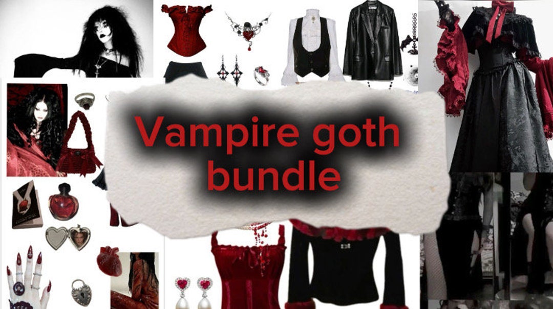 Vampire Goth Bundle - Etsy
