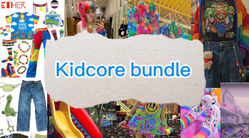 Kidcore Bundle - Etsy