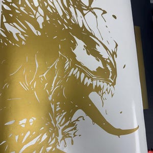 Venom Car Decal | Custom Marvel Superhero Vinyl Sticker for Cars ...