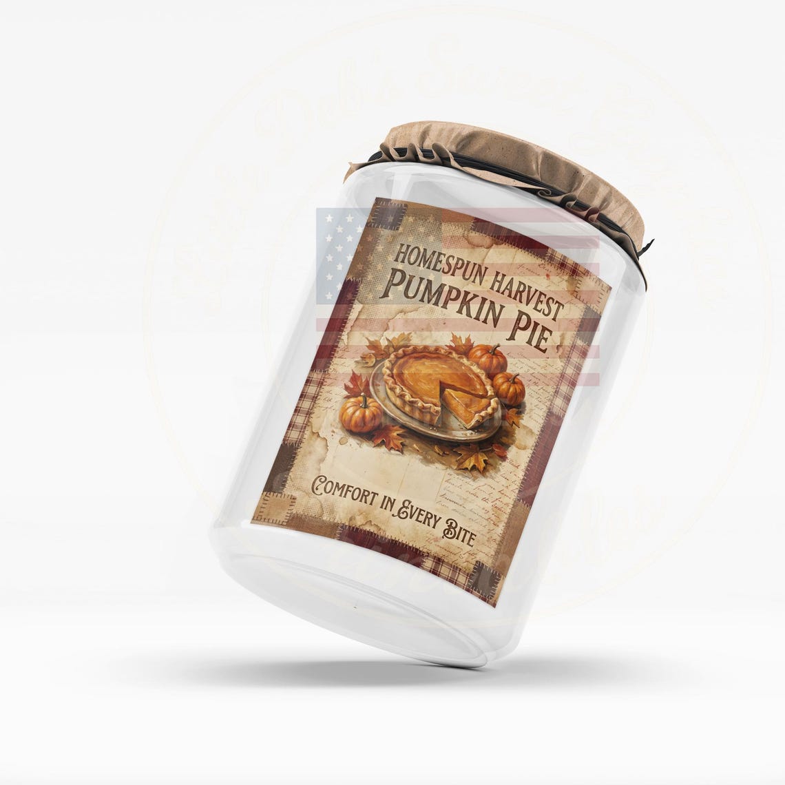 Primitive Farmhouse Kitchen Pantry Pie Labels - Bakers Cooking Pantry ...