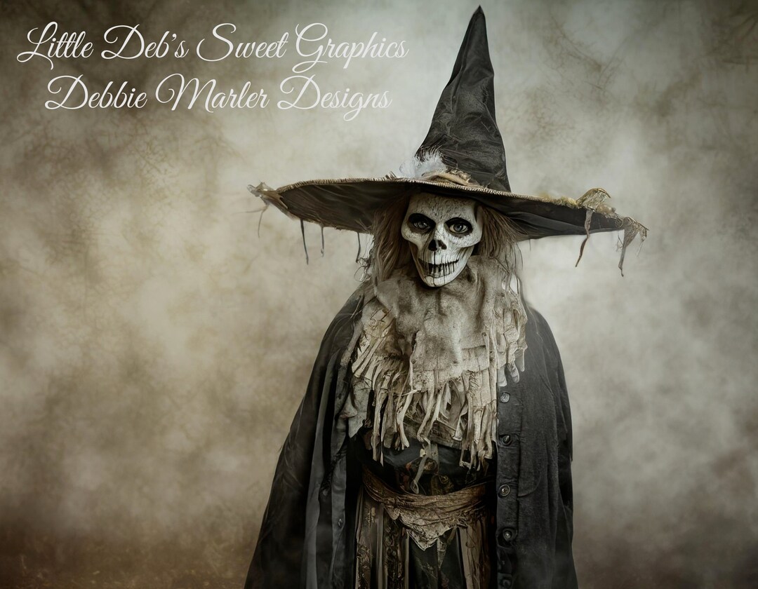 Sign 57 Creepy Fall Skeleton Halloween Autumn | Halloween Spooky Canvas ...